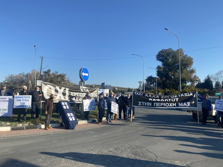 Προχωρούν σε δυναμικά μέτρα για τα ασφαλτικά εργοστάσια οι Κοινοτάρχες ...